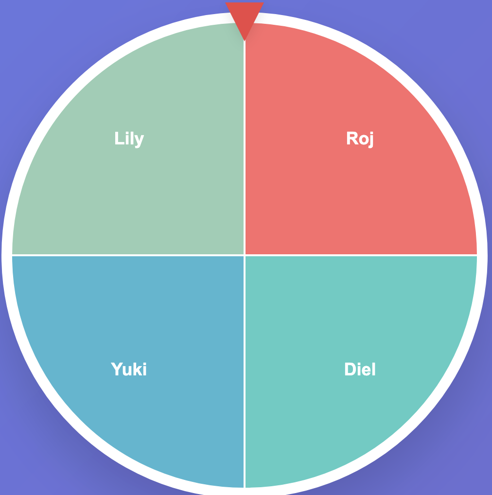 Spin Roleta - Random Name Picker Wheel | Online Spin Wheel Generator